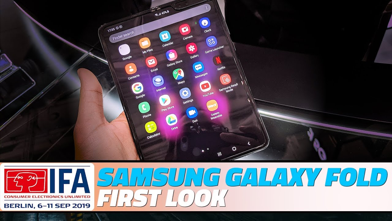 Samsung Galaxy Fold First Look: Meet The Foldable Phone