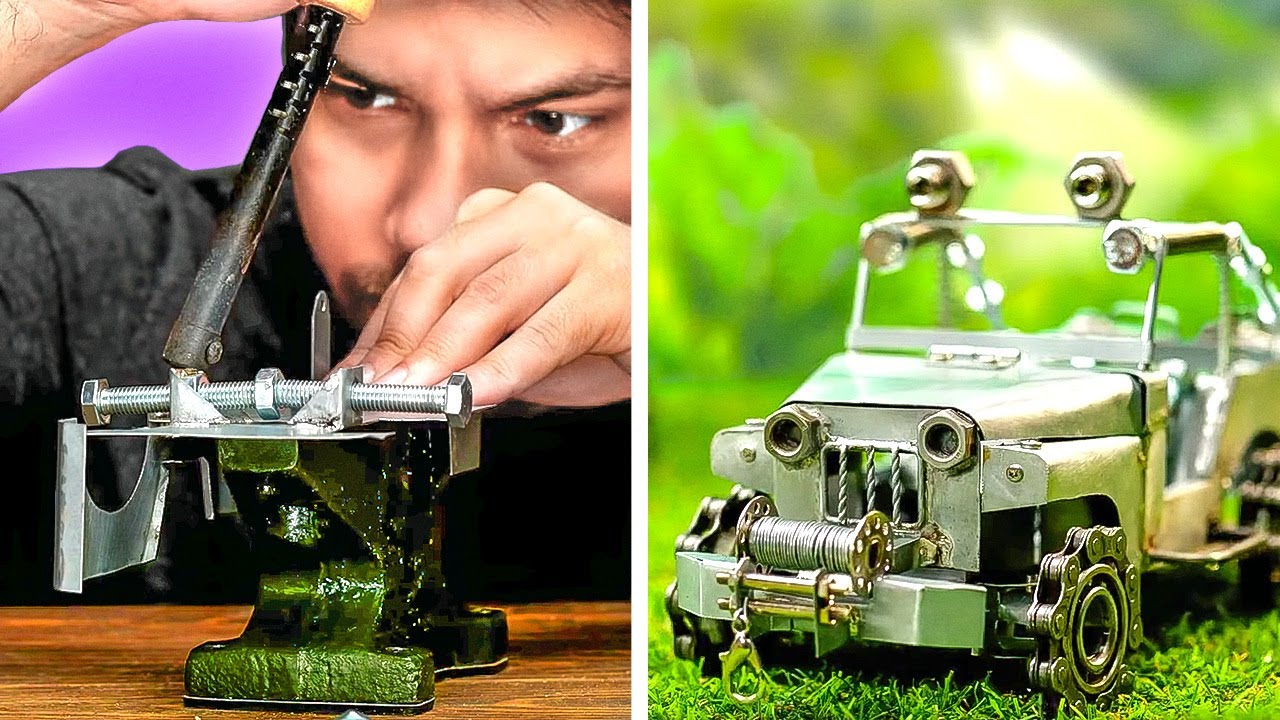 3 GREAT DIY PROJECTS From Wood And Metal